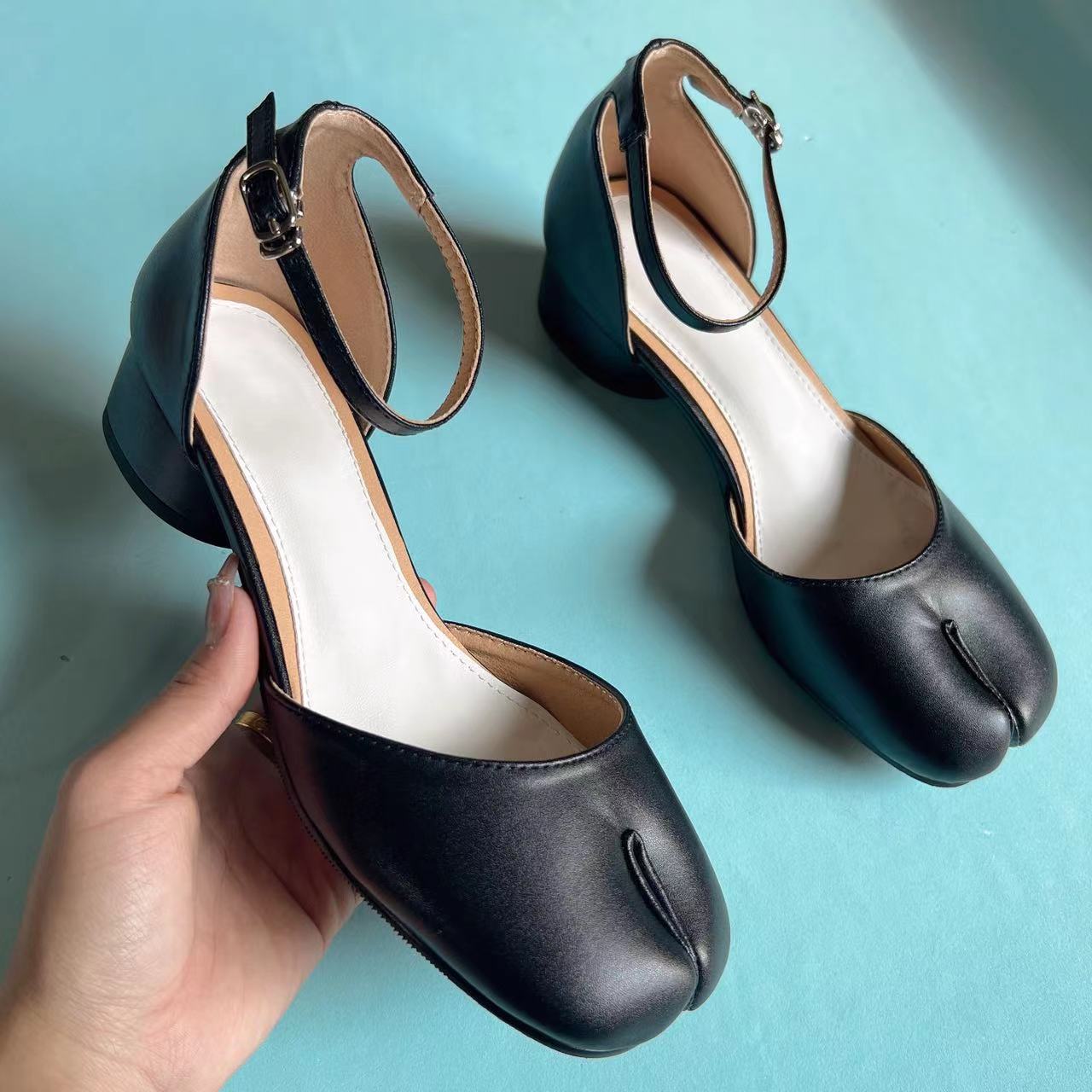Split Toe Tabi Shoes Womens Heels – DealSniper.net